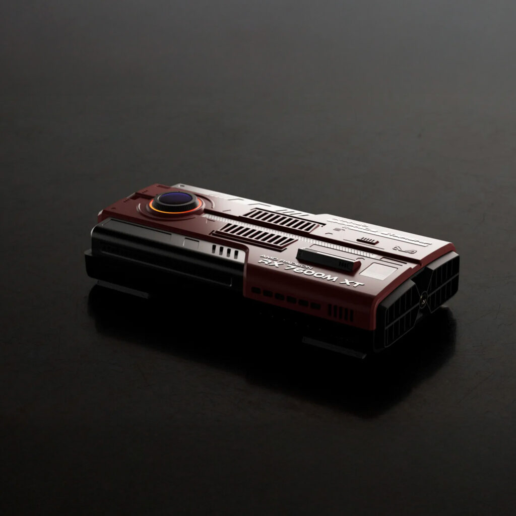 AYANEO AG01 Starship Graphics Dock – Retro Sci-Fi eGPU Radeon RX 7600M XT